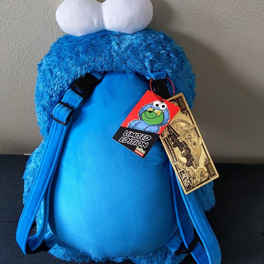 Sprayground Limited Edition Sesame Street Cookie Mons… - Gem